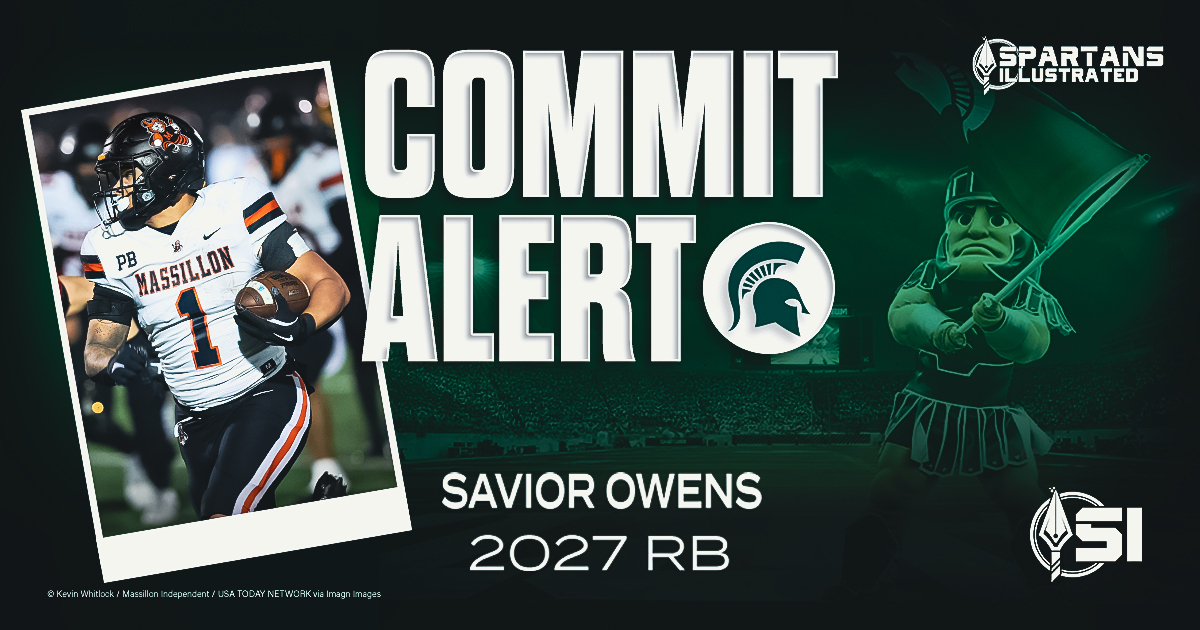 Ohio RB Savior Owens becomes Pat Fitzgerald's first 2027 commit at ...